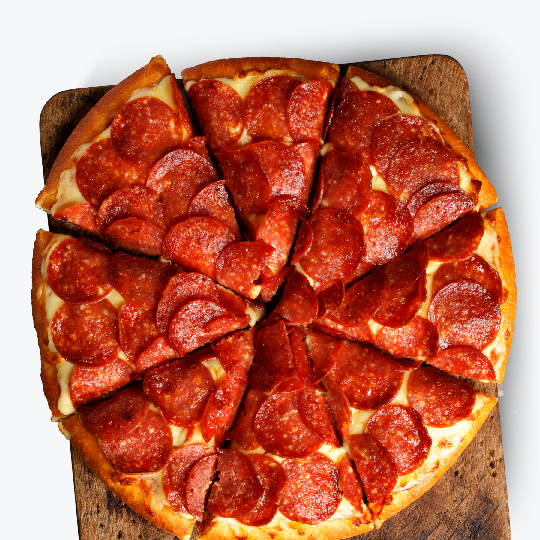 Pizza Au Pepperoni Tranche De Pizza Hut Pizza Hut Innove Avec 80